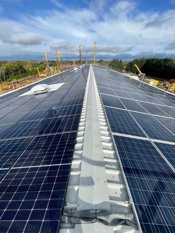 Climate Force | A Commercial solar panel installation